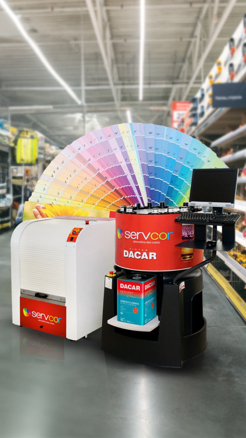 Sistema Tintométrico Dacar - Tintas Dacar